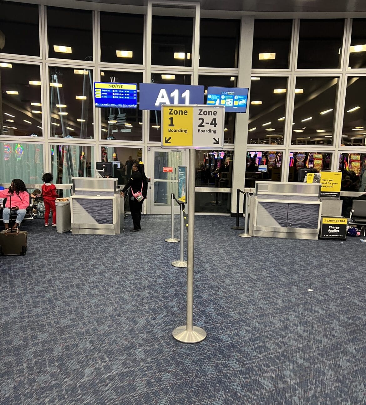 Flight Review: Spirit Airlines Airbus A320 Big Front Seat - LAS-TPA ...