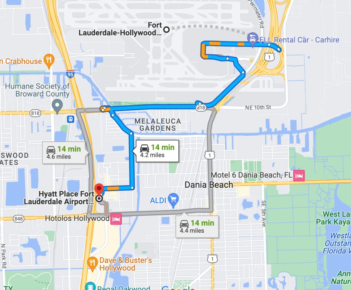 Hotel Review: Hyatt Place Fort Lauderdale Airport - South & Cruise Port ...