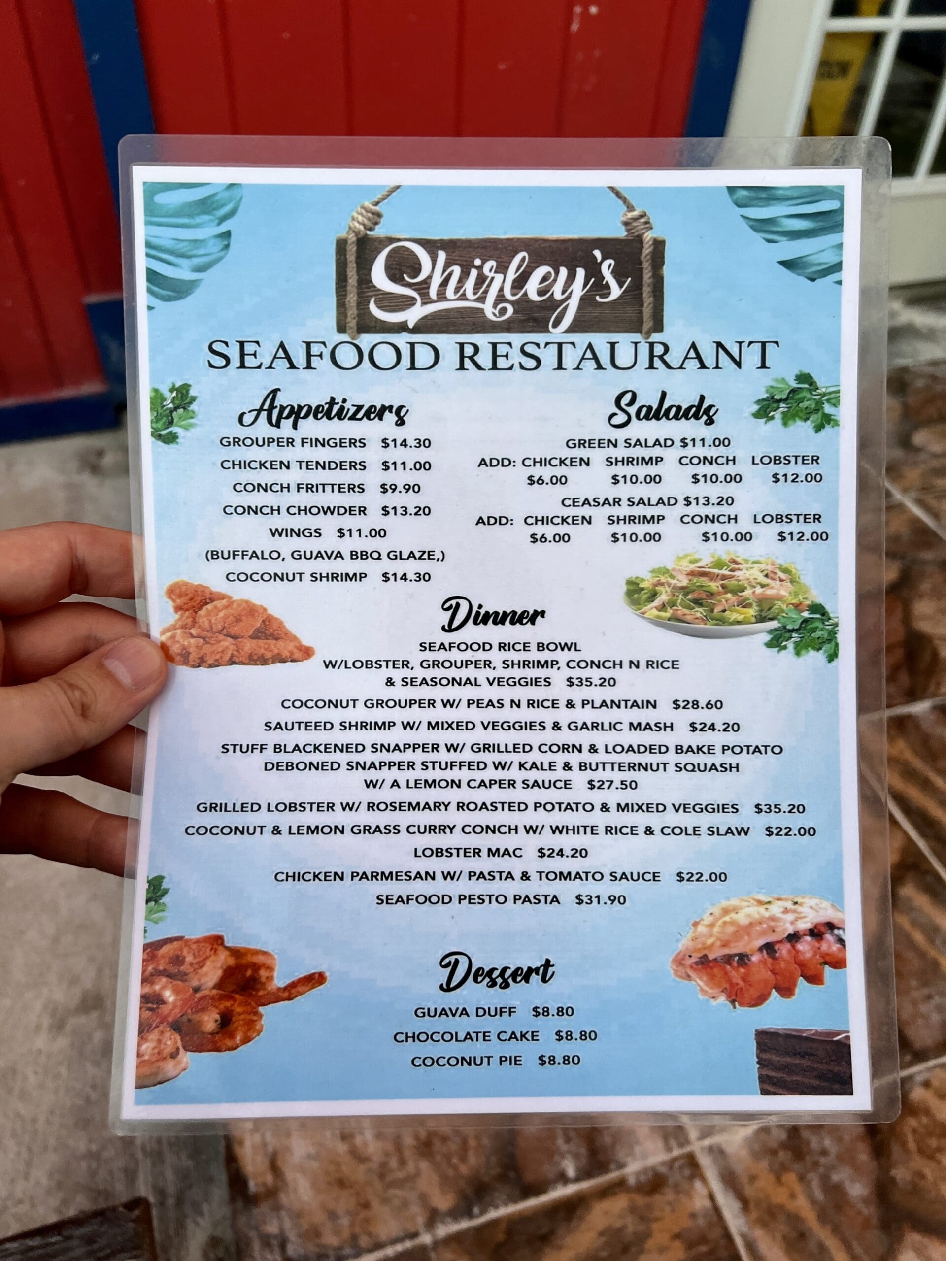Restaurant Review: Shirley's Seafood Restaurant (Great Exuma) - The ...