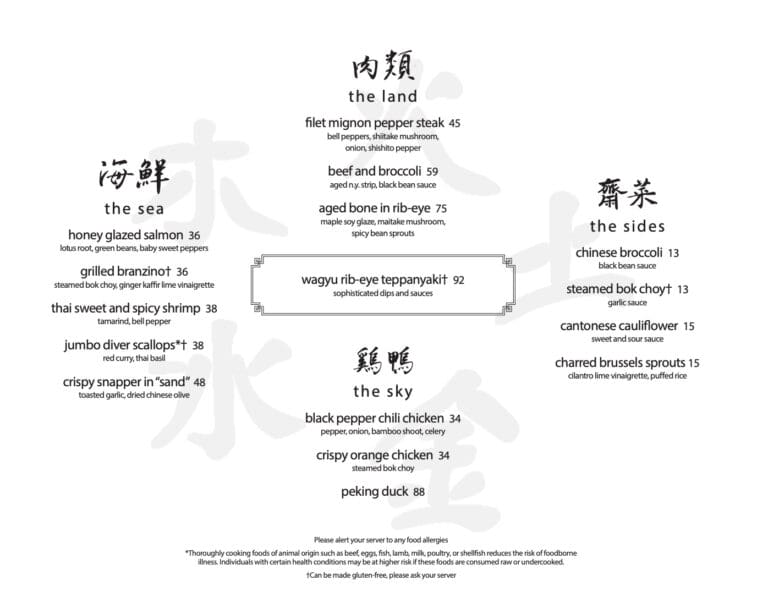 Restaurant Review: TAO Asian Bistro (Chicago) - The Bulkhead Seat