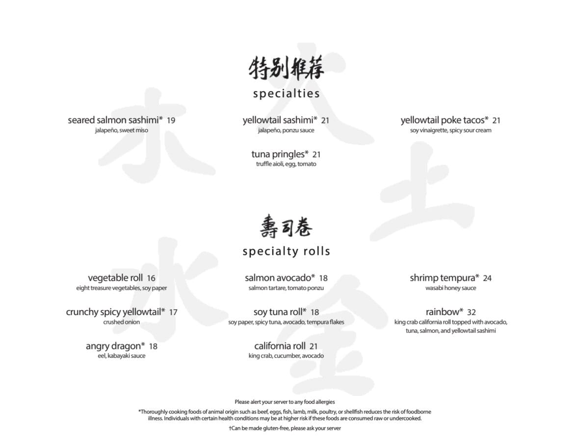 Restaurant Review: TAO Asian Bistro (Chicago) - The Bulkhead Seat