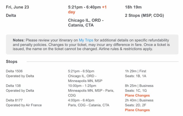 Flight Review: Delta Airlines Airbus A330 Delta One® - MSP-CDG - The ...