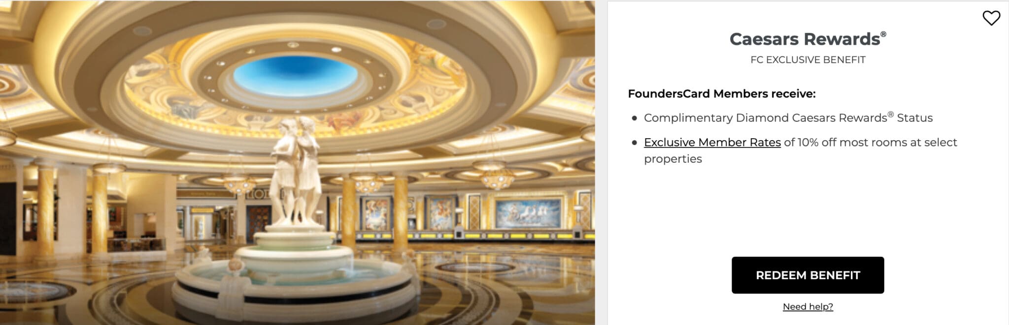 FoundersCard Loses Caesars Diamond Status Benefit, Adds Wynn Platinum ...