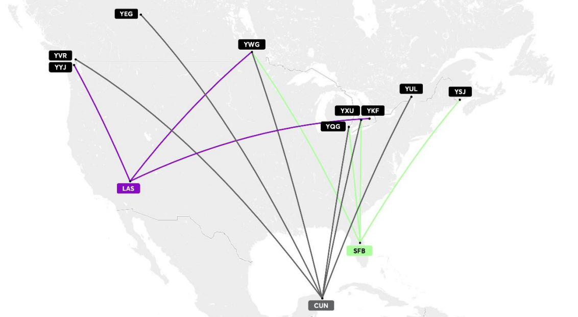 Flair Airlines Adds 13 Routes This Winter - The Bulkhead Seat
