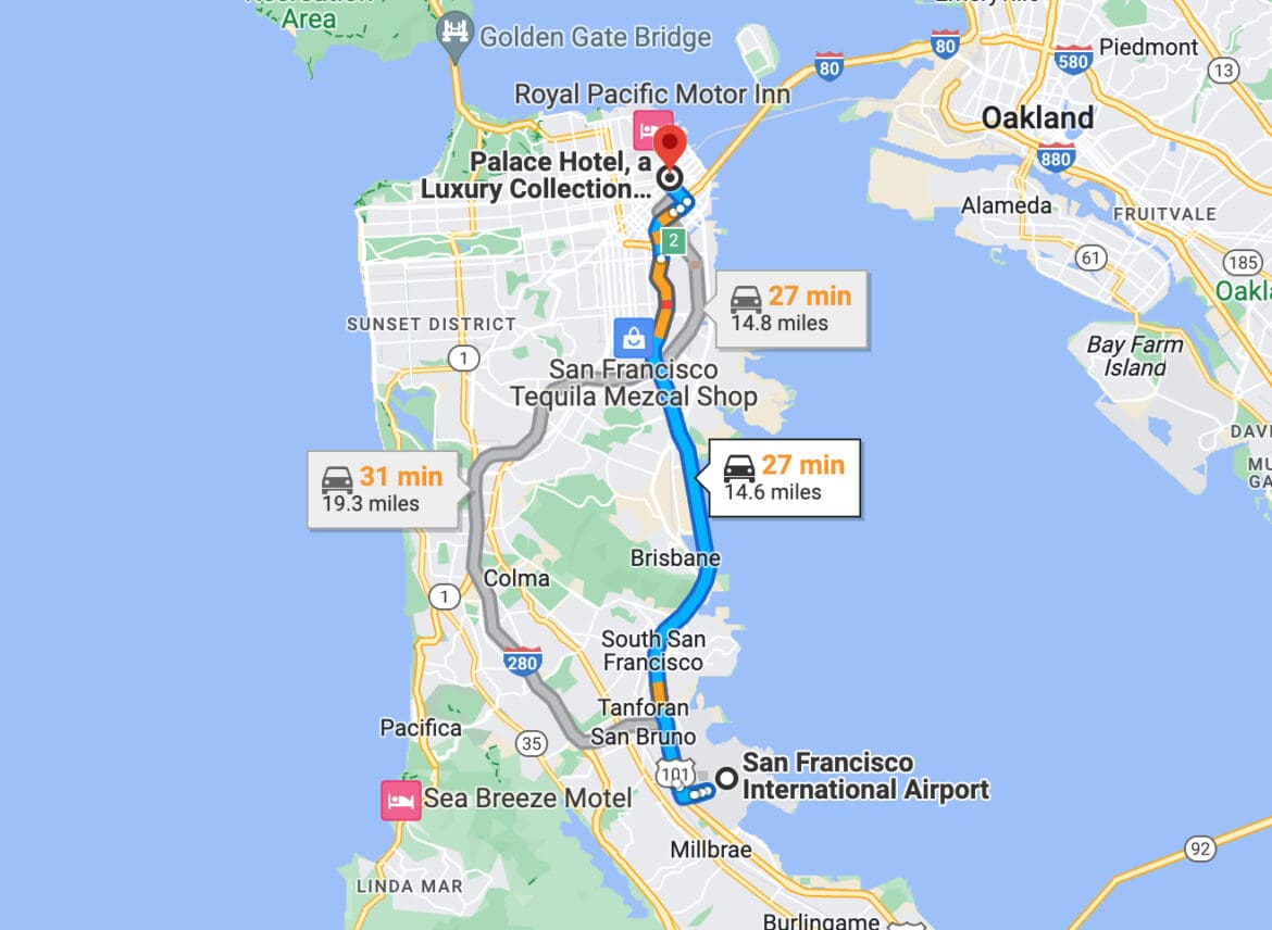 Hotel Review: Palace Hotel, A Luxury Collection Hotel - The Bulkhead Seat