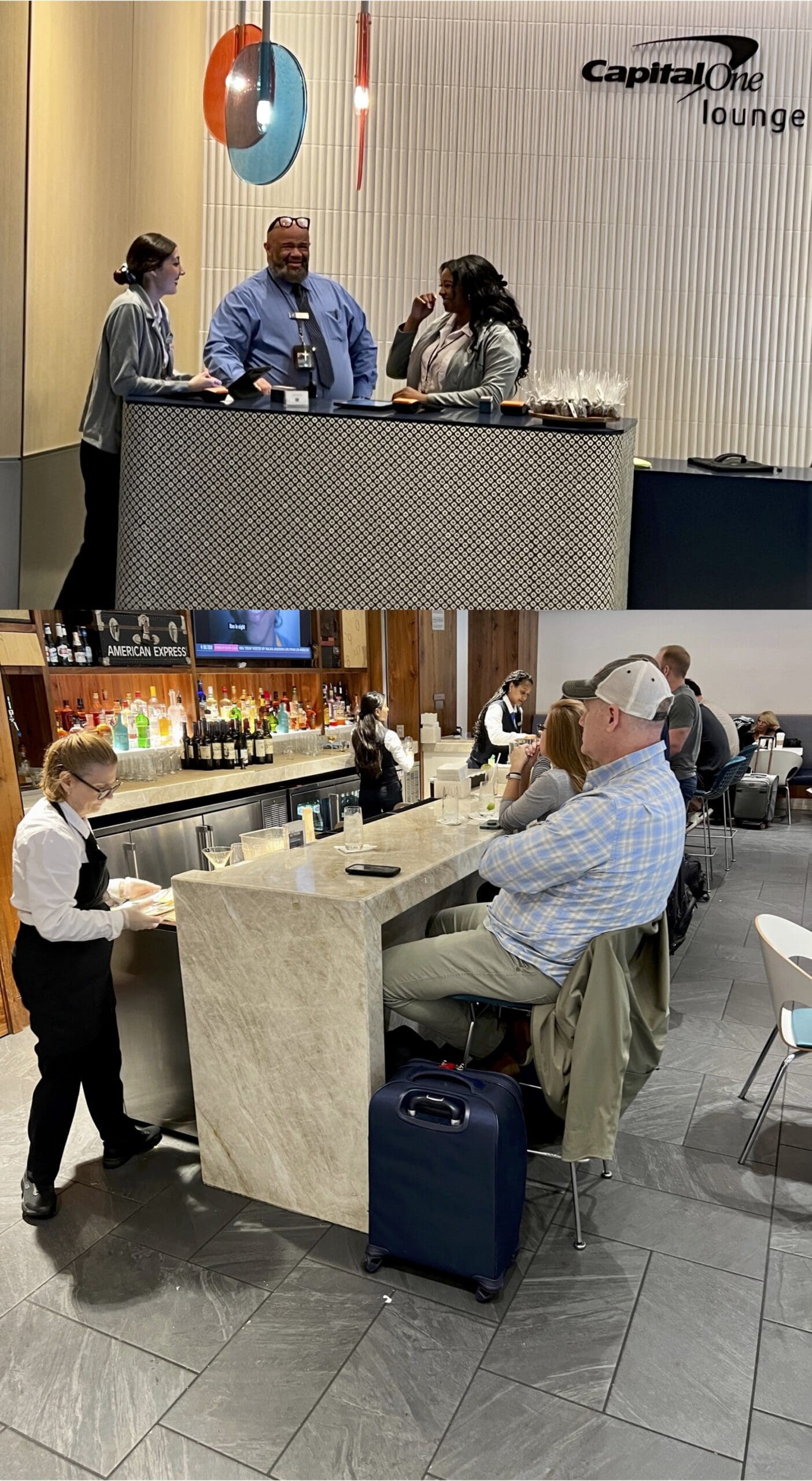 DFW Lounge Battle: Capital One Lounge Versus American Express Centurion ...