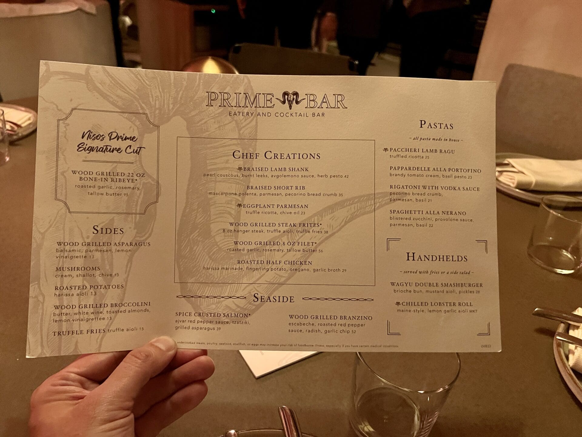 Restaurant Review: Nisos Prime (Chicago) - The Bulkhead Seat