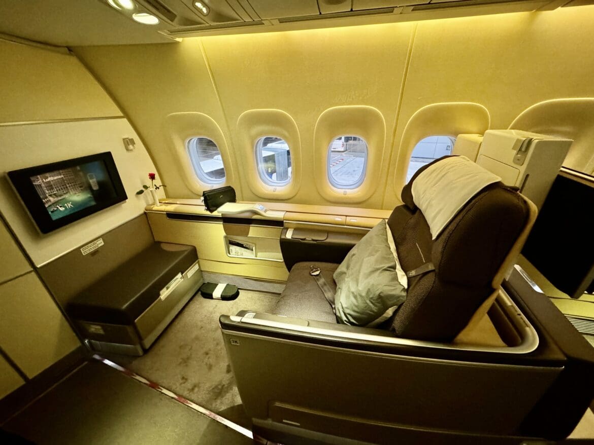 Flight Review: Lufthansa Boeing 747-8 First Class - FRA-ORD - The ...