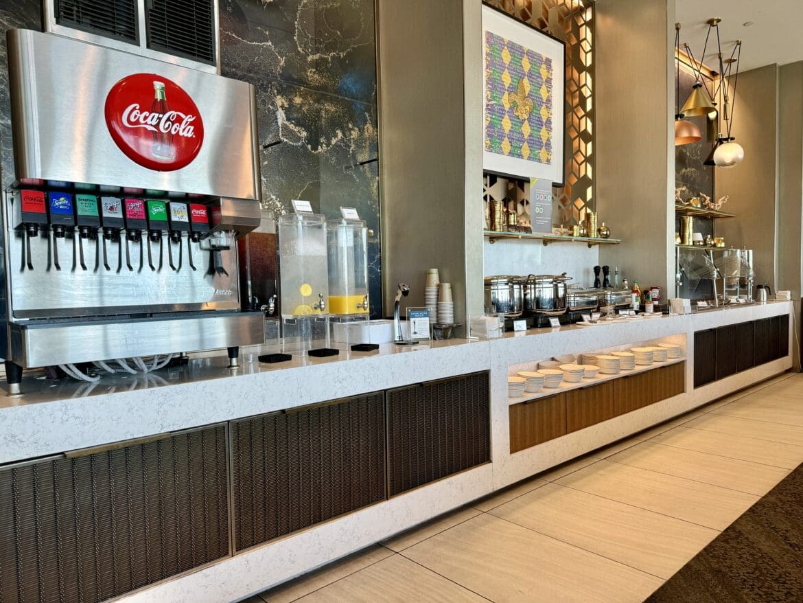 Lounge Review: Delta Sky Club® (MSY – Concourse C) - The Bulkhead Seat