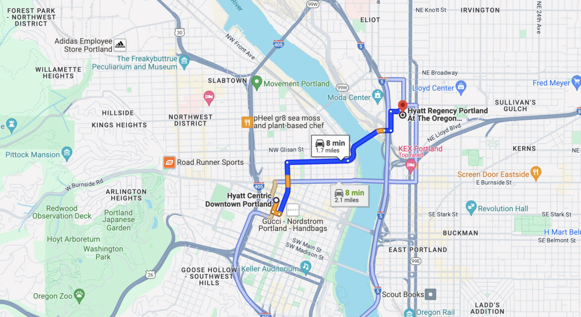 Hotel Review: Hyatt Regency Portland at the Oregon Convention Center ...