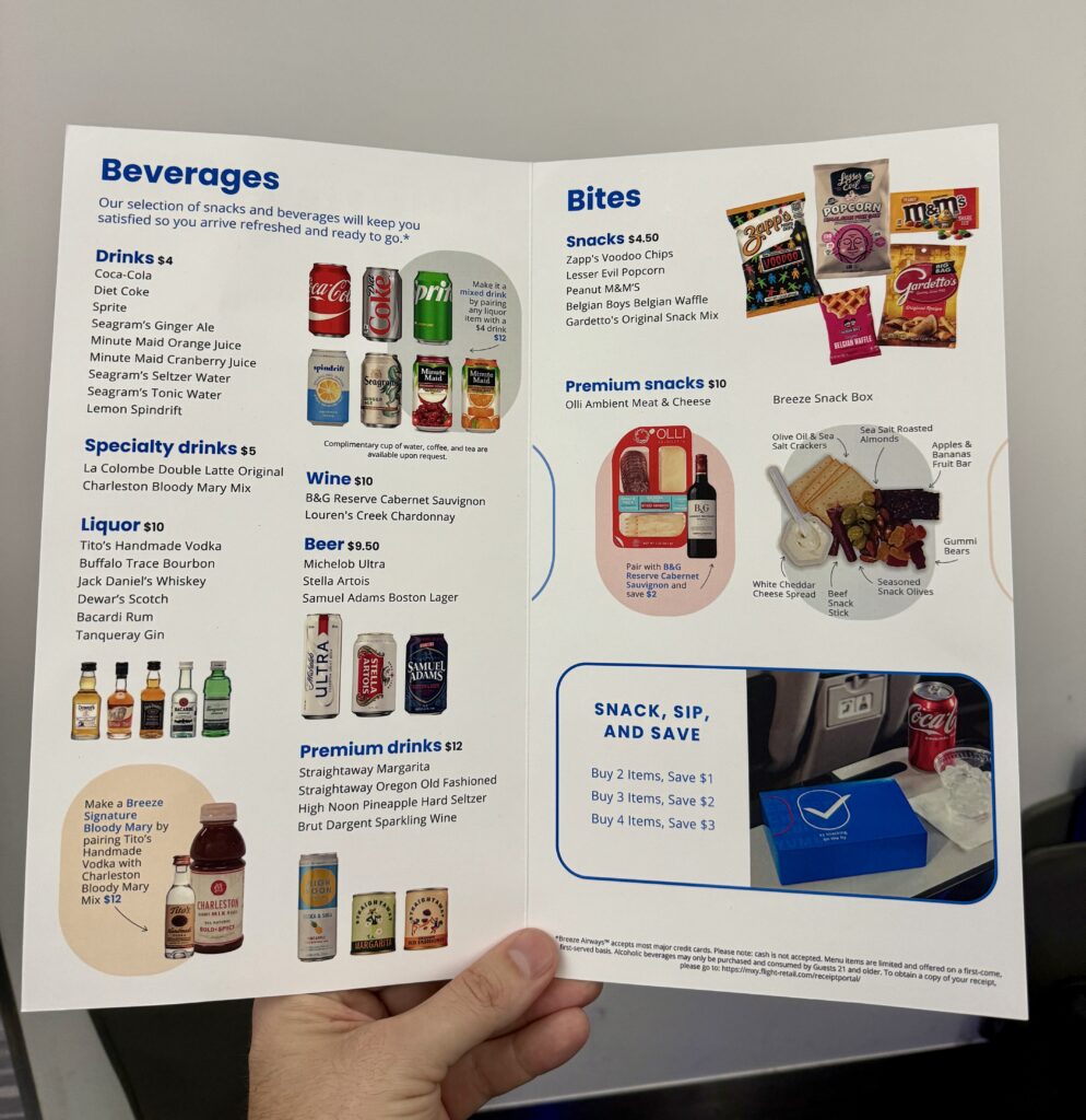 Flight Review: Breeze Airways Airbus A220-300 Ascent Class – TPA-PVD - The Bulkhead Seat