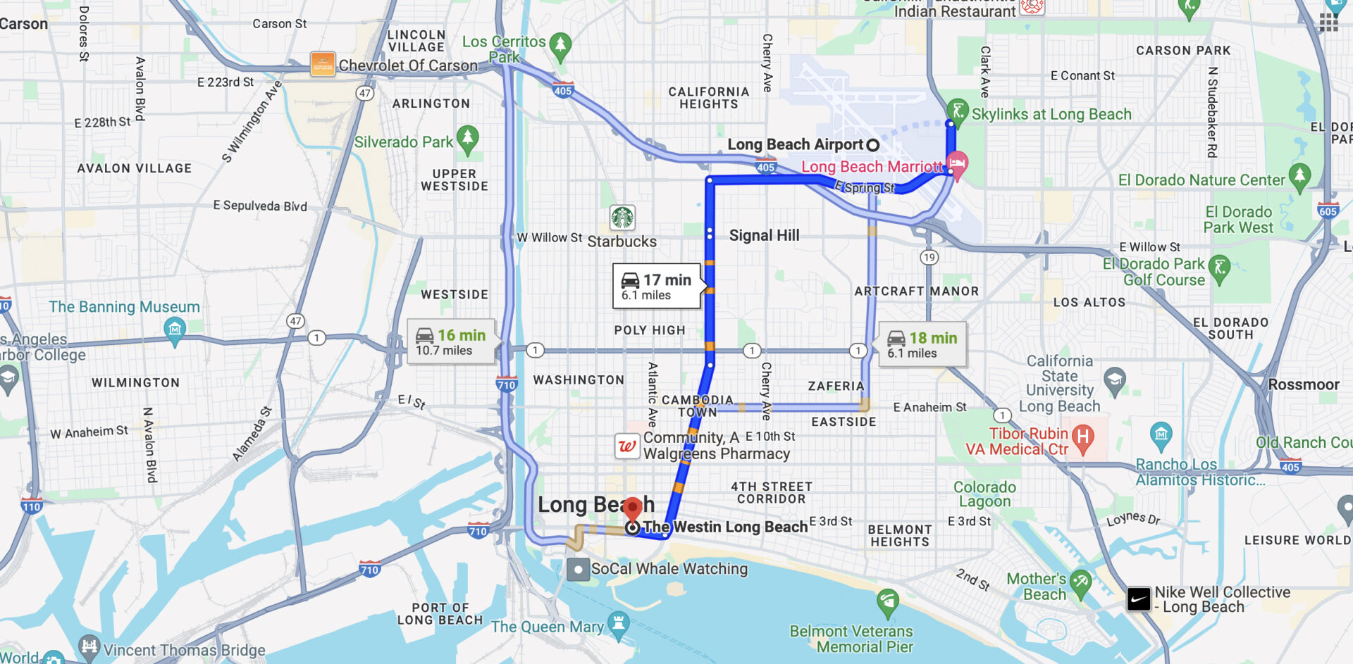 Hotel Review: The Westin Long Beach - The Bulkhead Seat