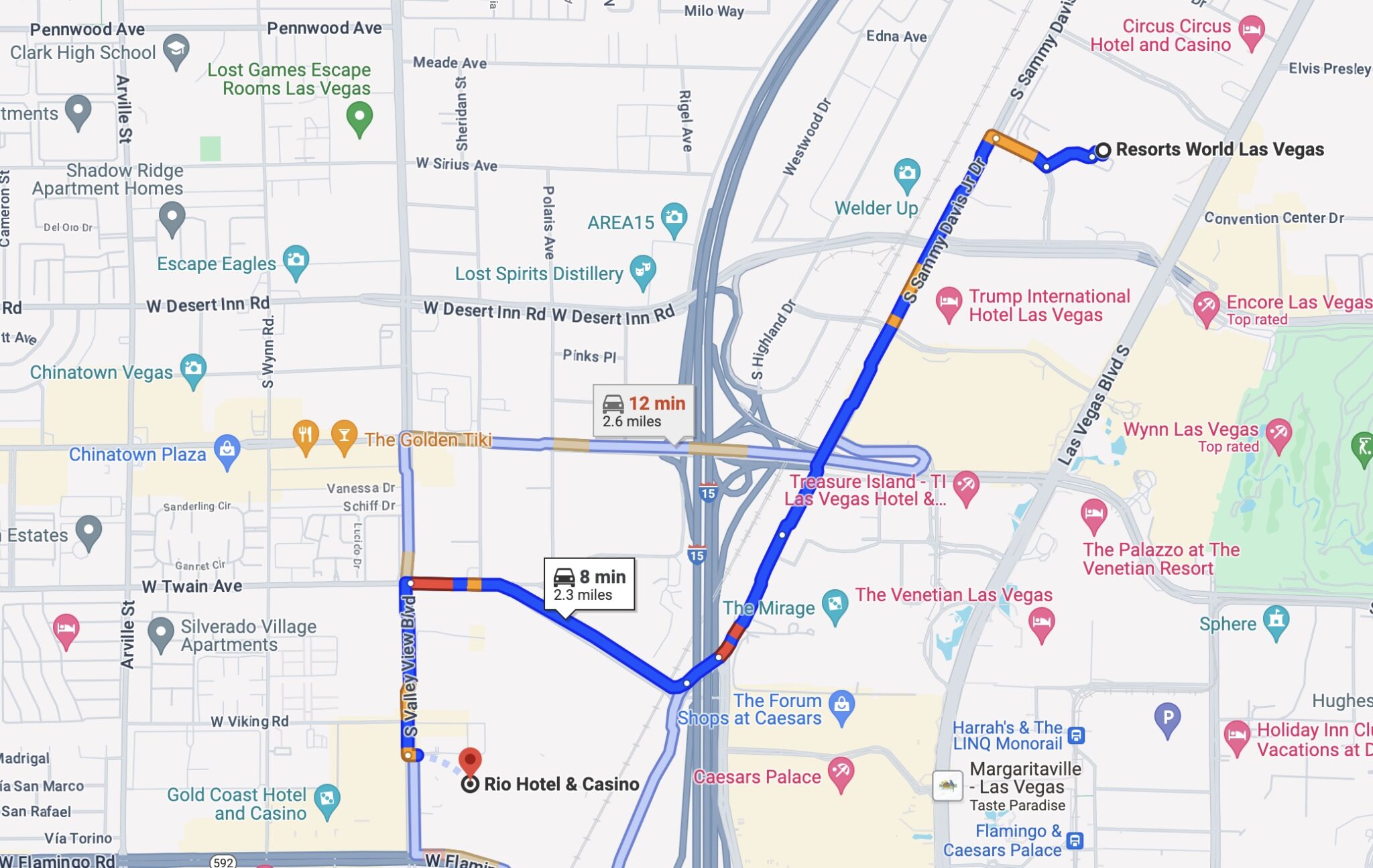 Hotel Review: Rio Hotel & Casino - The Bulkhead Seat