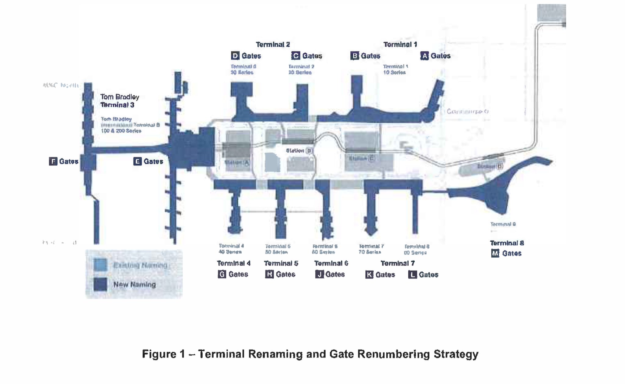 LAX is Renumbering Its Terminals and Gates - The Bulkhead Seat