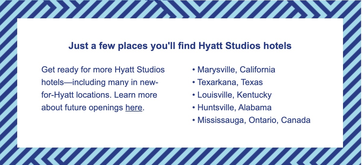Hyatt Studios Details Released For World of Hyatt Earning and Points ...