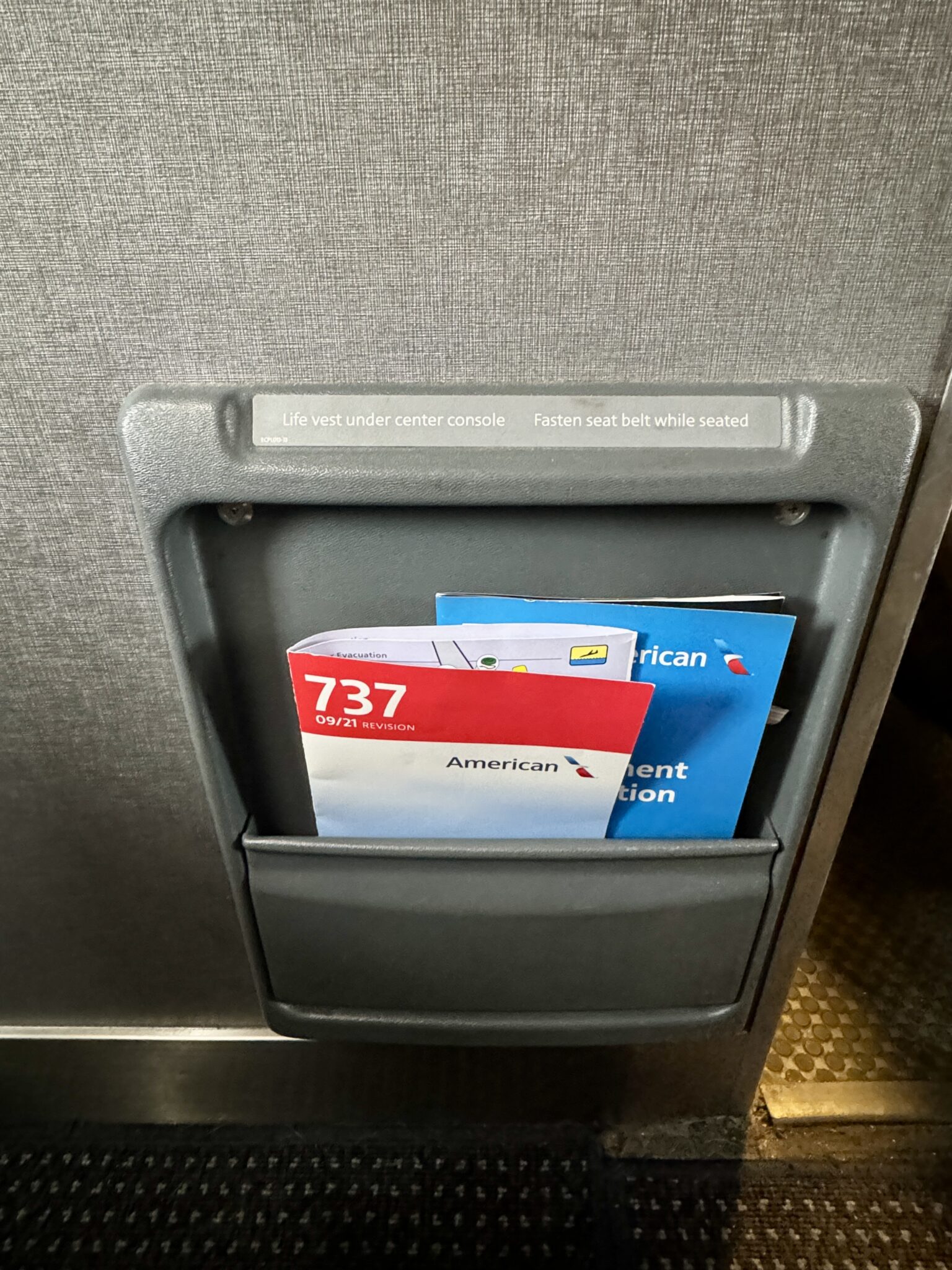 Flight Review: American Airlines Boeing 737 First Class - ORD-EWR - The ...