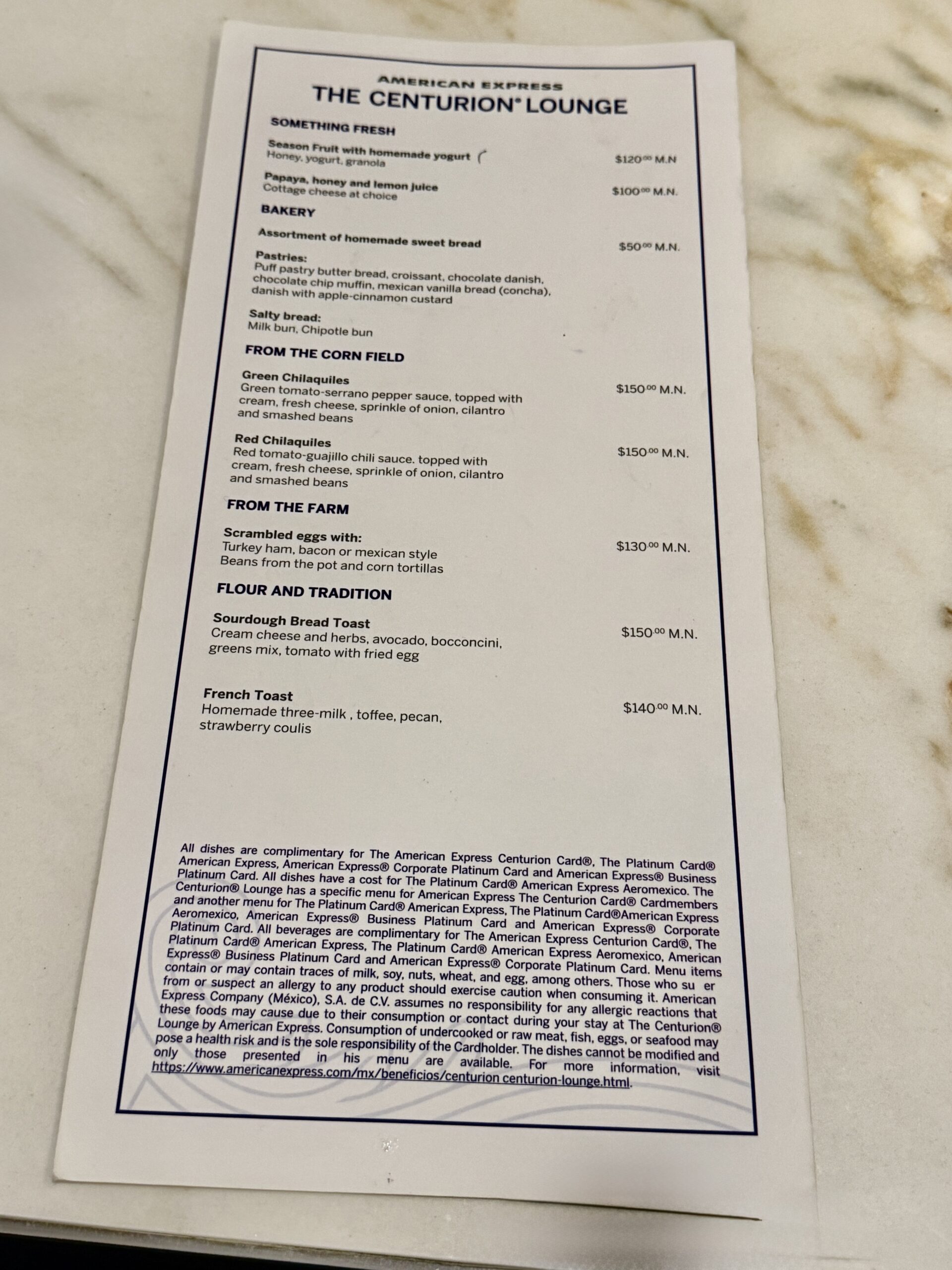 Lounge Review: The Centurion® Lounge by American Express (MEX ...