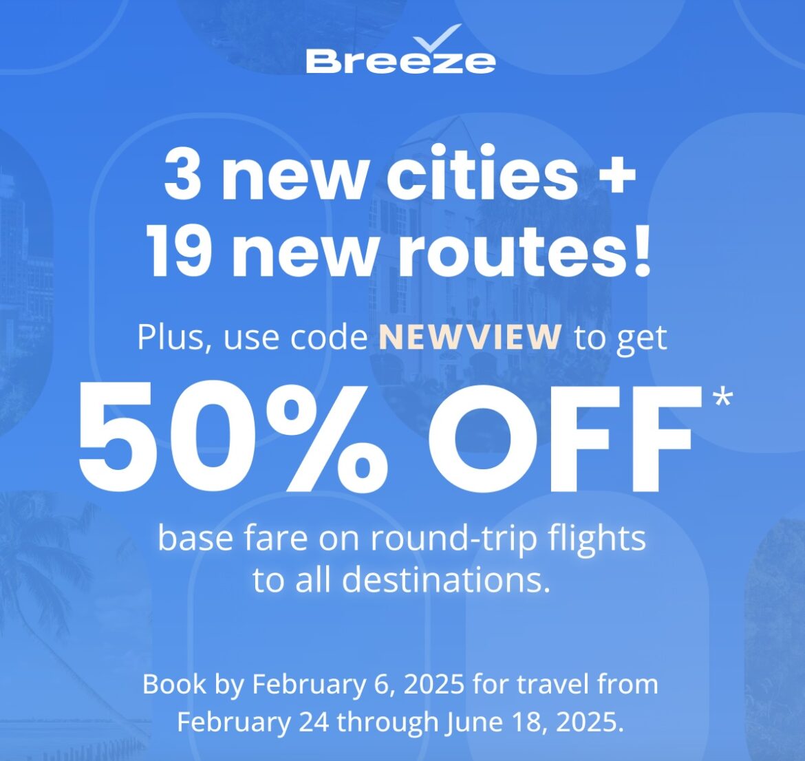 Breeze Airways Adds Three New Destinations and 14 New Routes - The ...