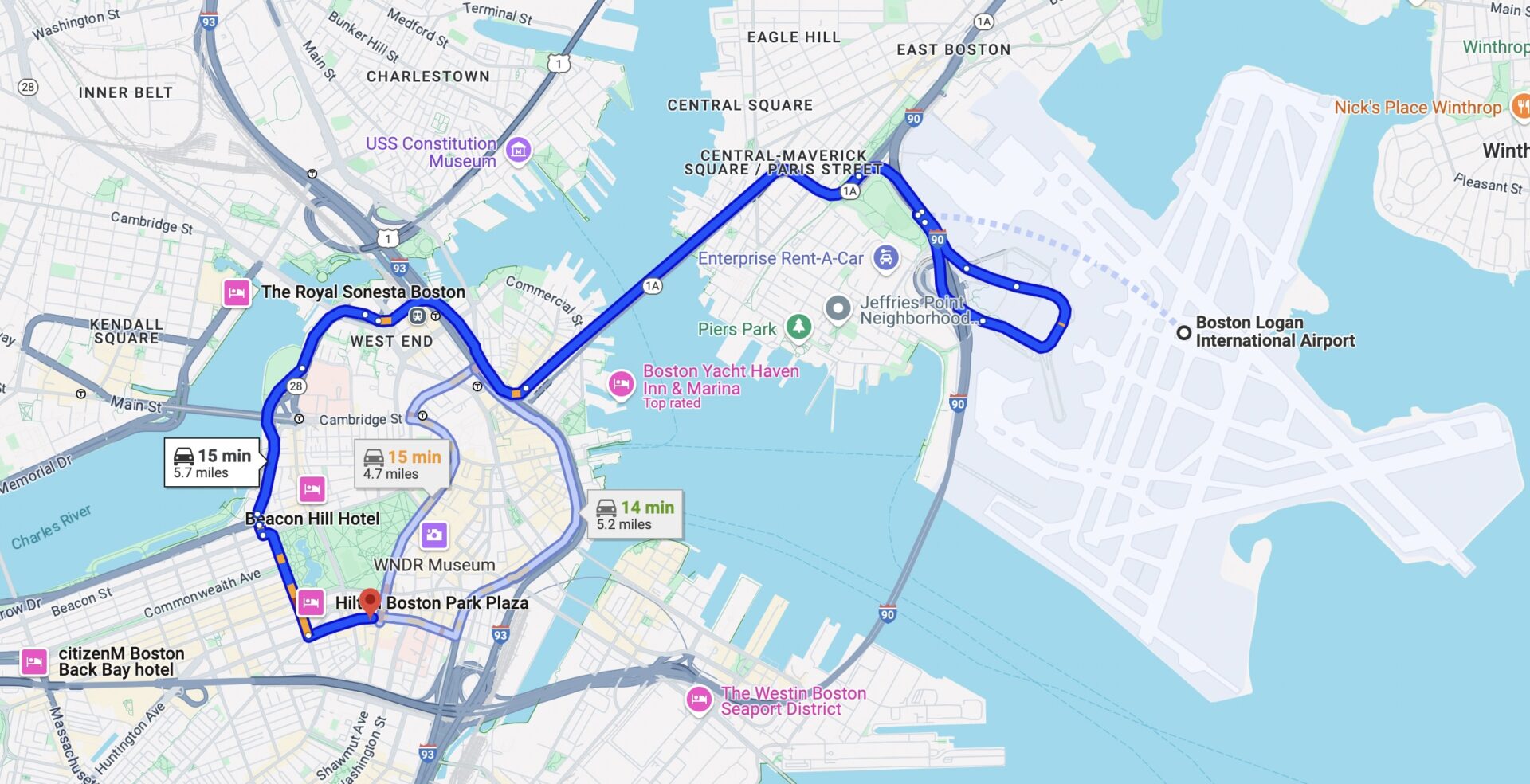 Hotel Review: W Boston - The Bulkhead Seat