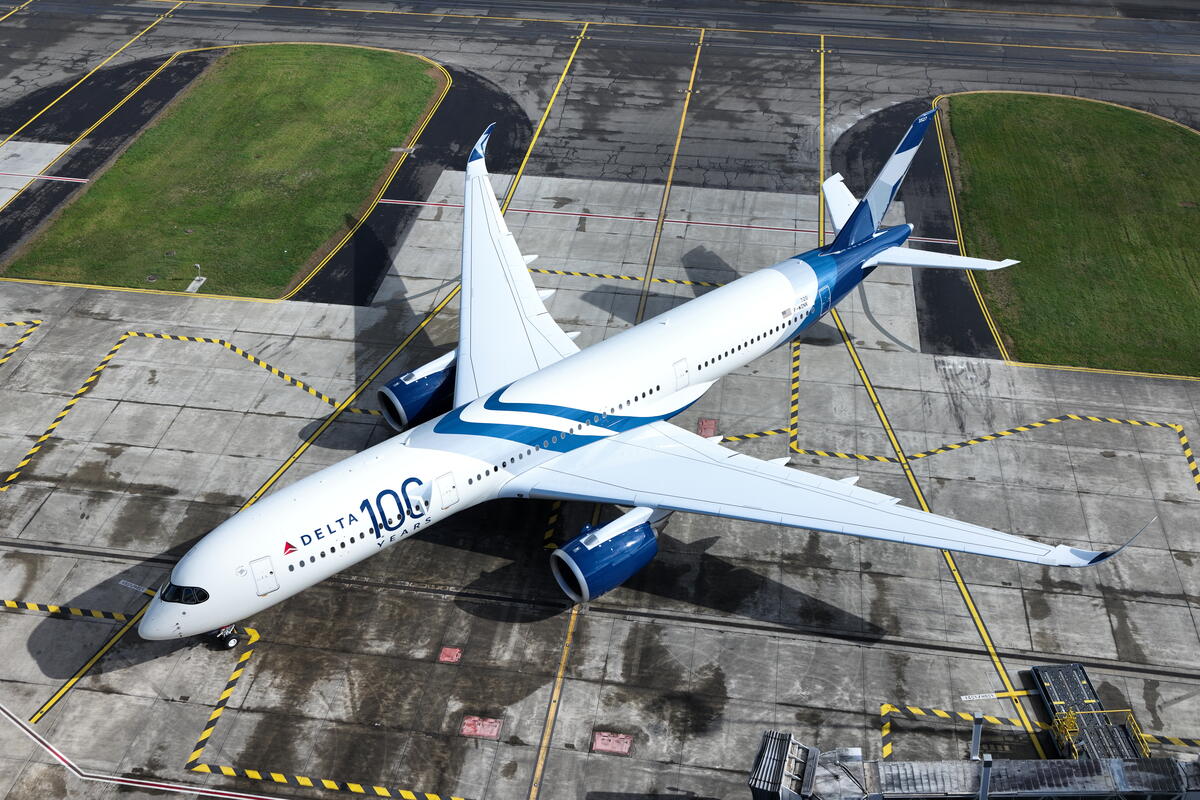 Delta's New Centennial Livery Unveiled This Past Weekend - The Bulkhead ...