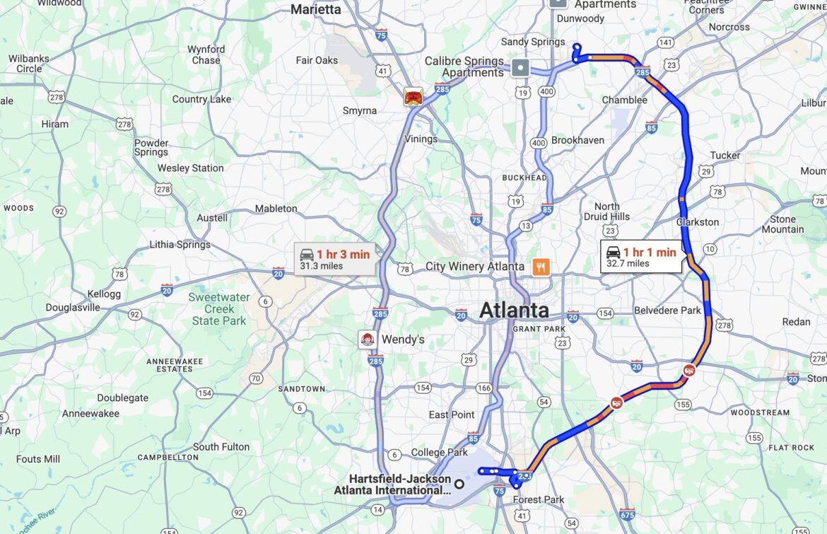 Hotel Review: Le Méridien Atlanta Perimeter - The Bulkhead Seat