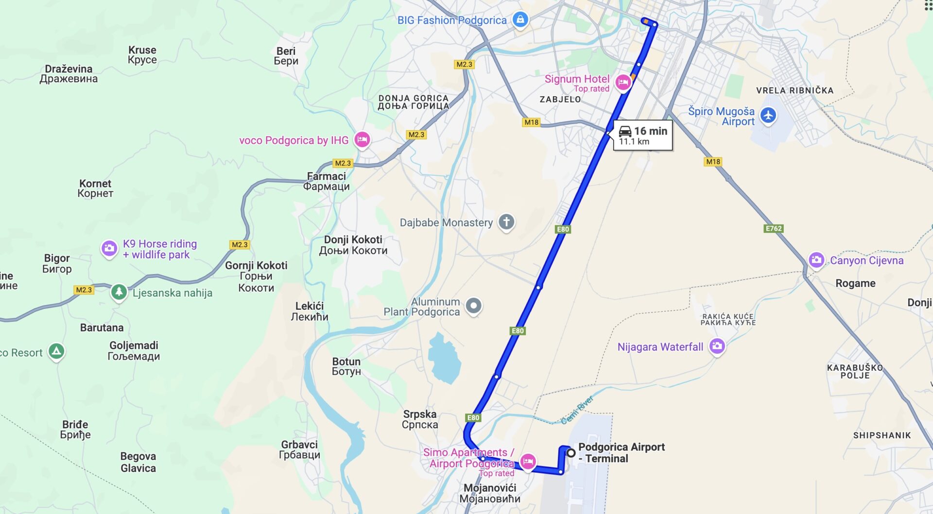 Hotel Review: Hilton Podgorica Crna Gora - The Bulkhead Seat