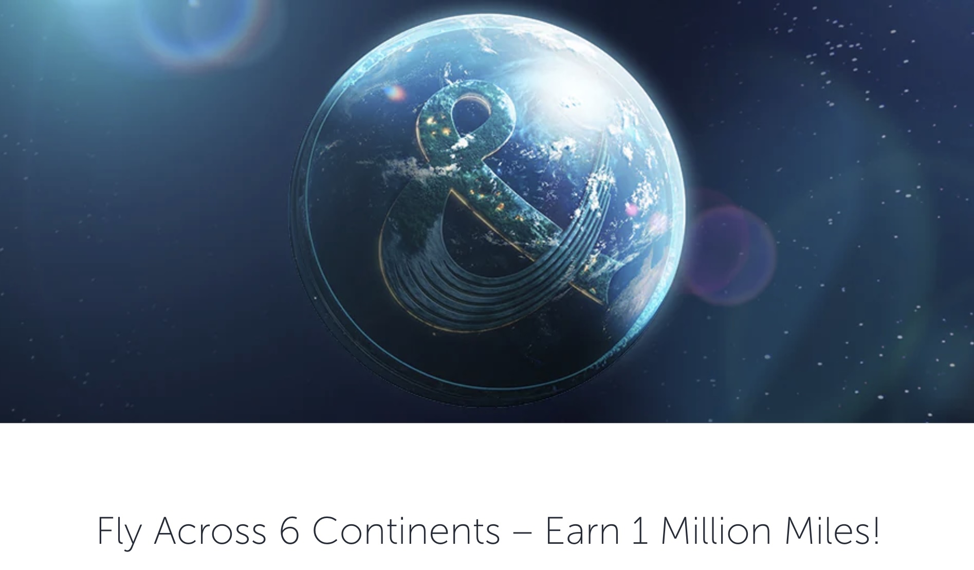 Turkish Airlines Offers One Million Miles for Flying to Six Continents ...