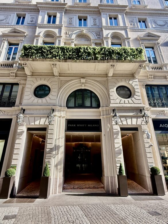 Hotel Review: Park Hyatt Milan - The Bulkhead Seat