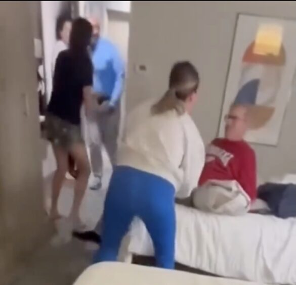 Scary: Incoherent Man Enters Teen Girls' Hotel Room and Begins to Strip ...