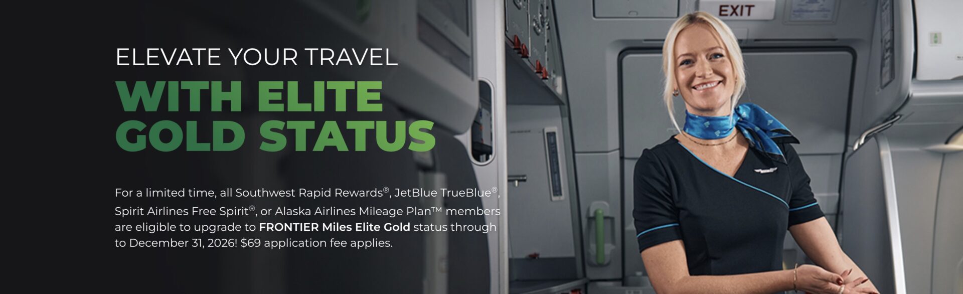 Frontier Airlines Launches Instant Elite Gold Status Offer for Only $69 ...