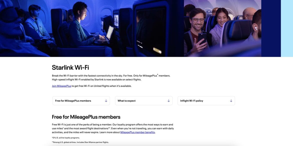 United Becomes First Airline to Receive FAA Certification for Starlink ...