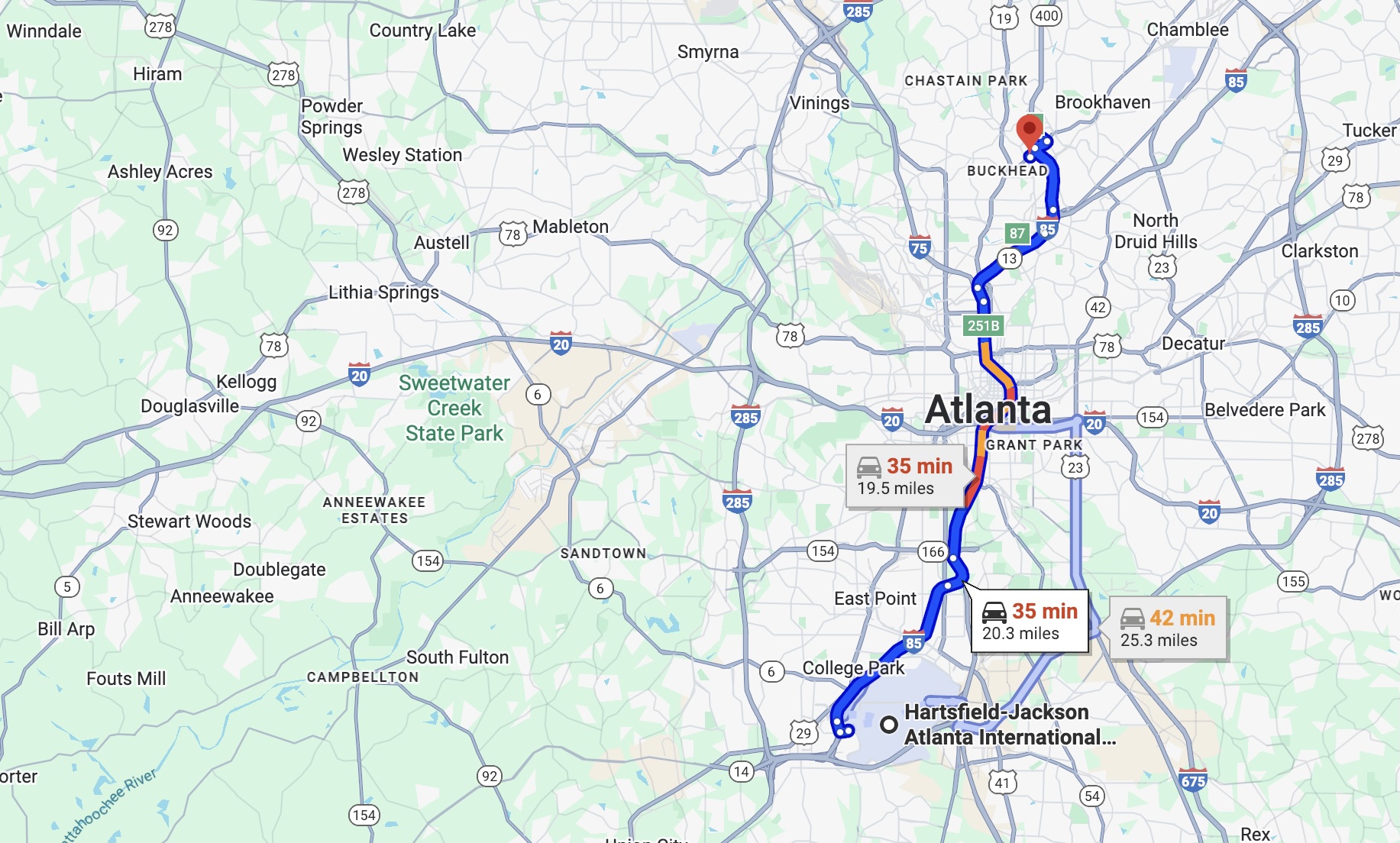 Hotel Review: Grand Hyatt Atlanta in Buckhead - The Bulkhead Seat