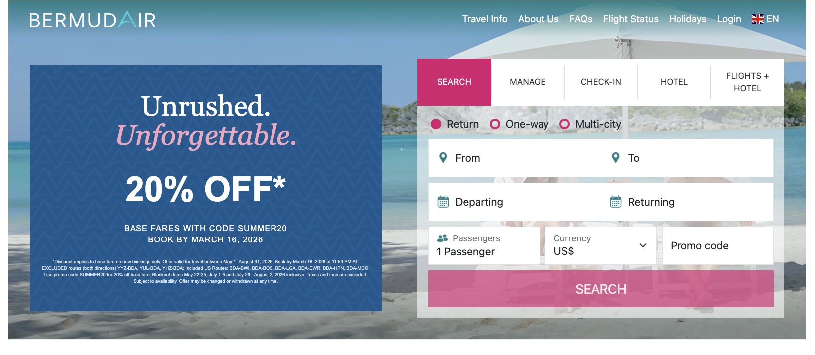 BermudAir Unveils Expanded Summer 2026 Schedule With 29 Weekly Flights ...