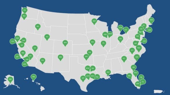 Full List: TSA PreCheck® Touchless ID is Now Open in 58 US Airports ...